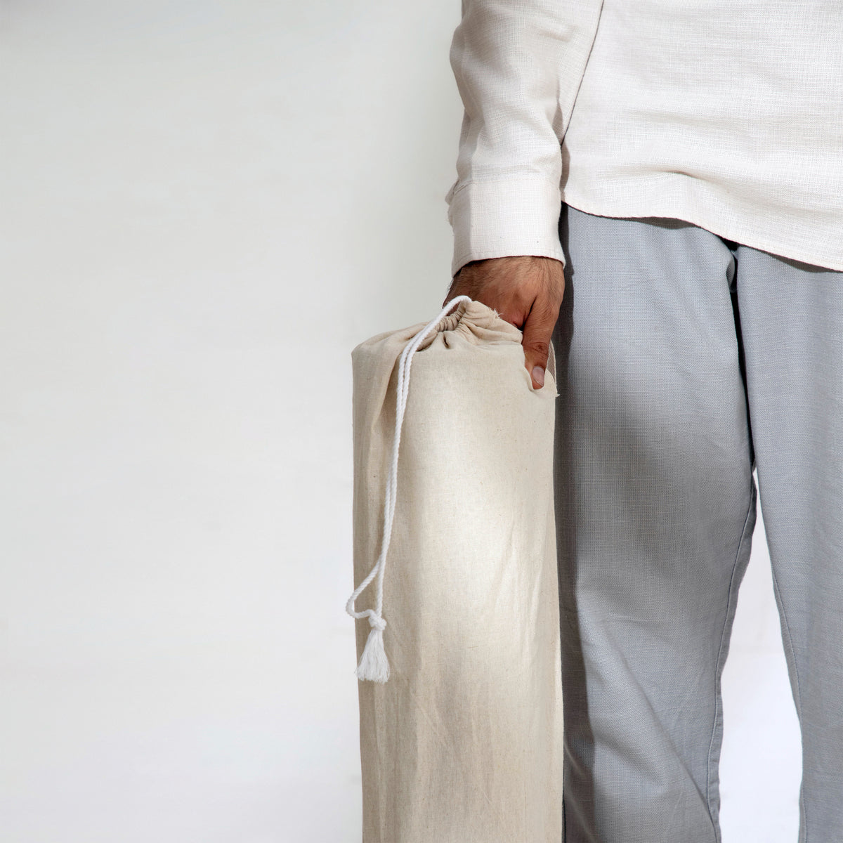 Cotton Yoga Mat for Comfort & Support | Shunya Wellness