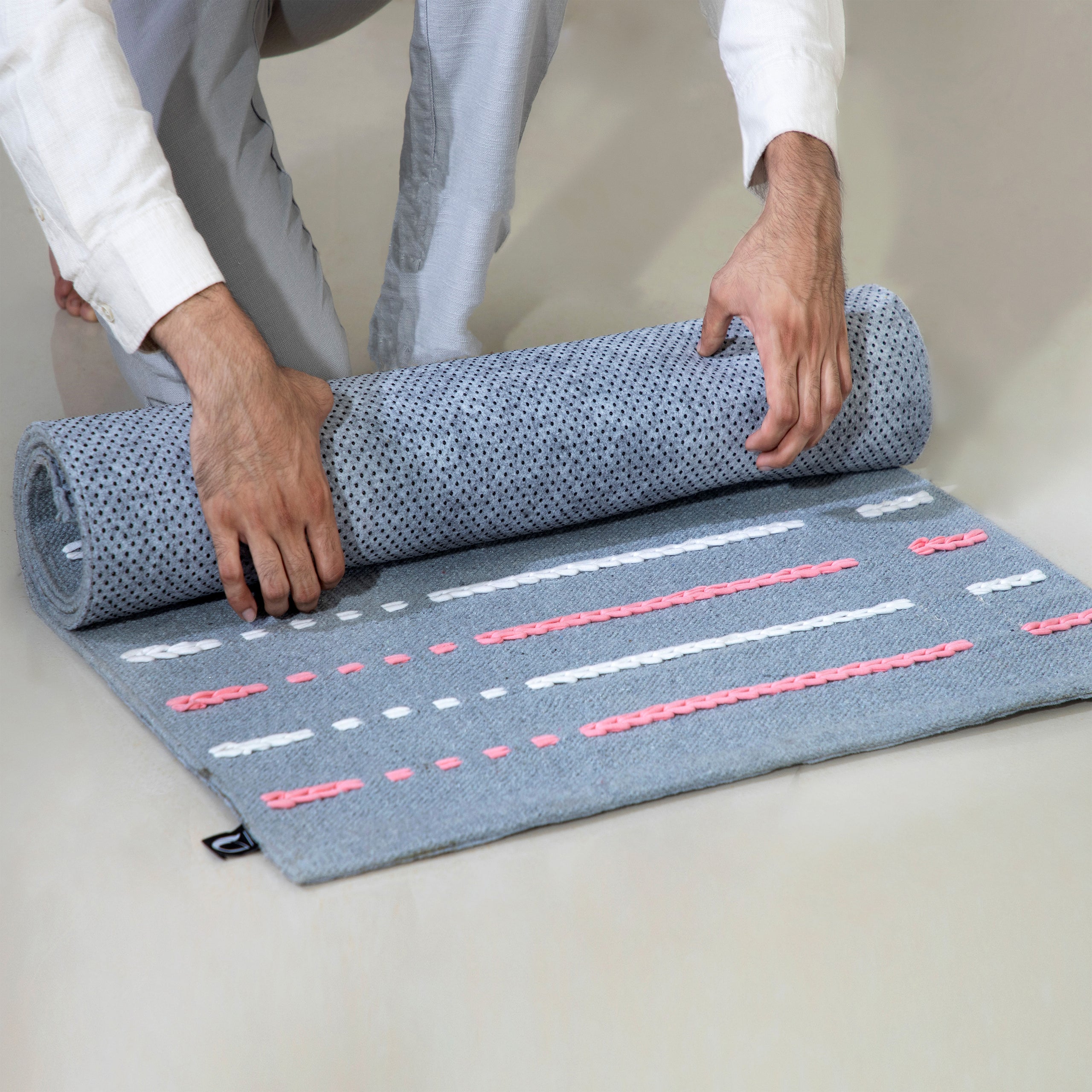 Cotton Yoga Mat for Comfort & Support | Shunya Wellness